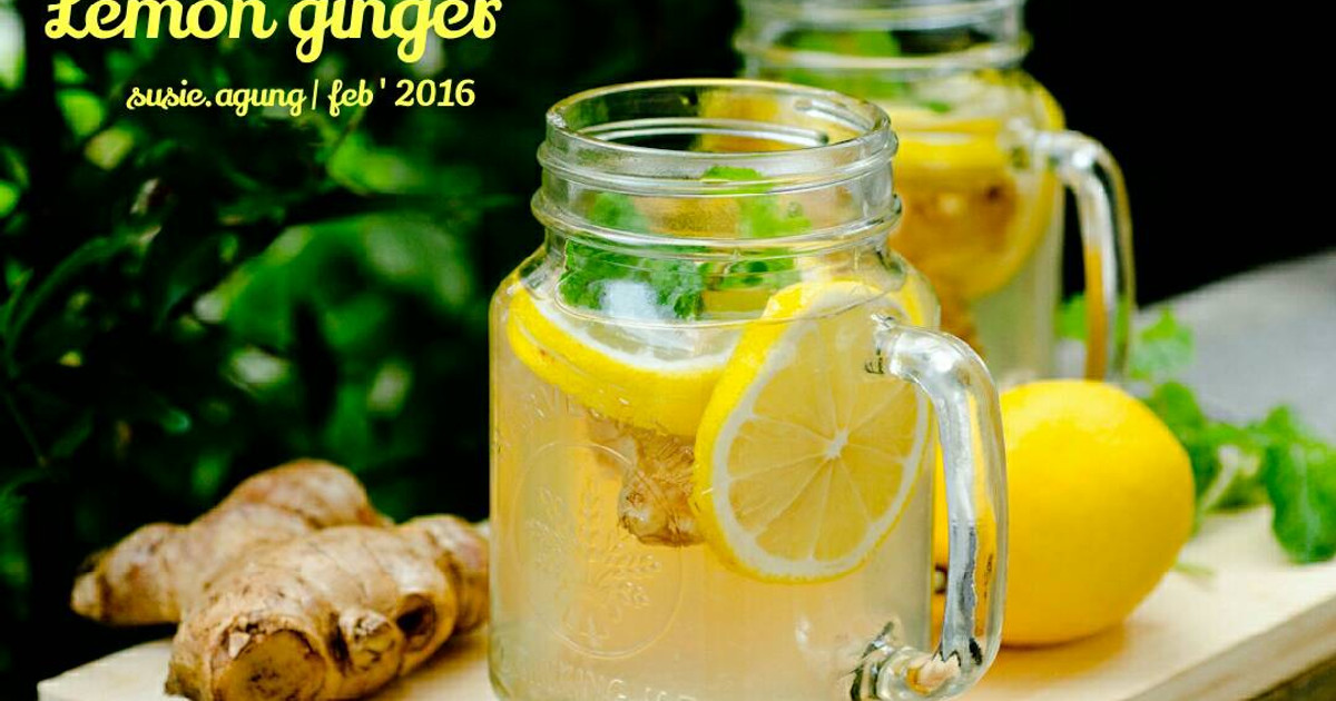 Resep Lemon Ginger oleh Susi Agung - Cookpad