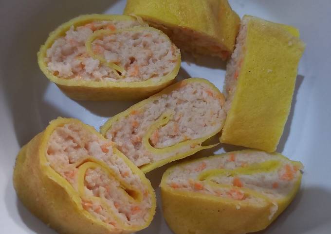 Resep Chicken Egg Roll (Rolade ayam) oleh Umma Zee - Cookpad