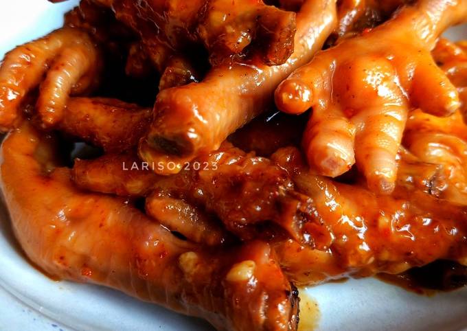 Resep Ceker Mercon oleh Resintaw - Cookpad