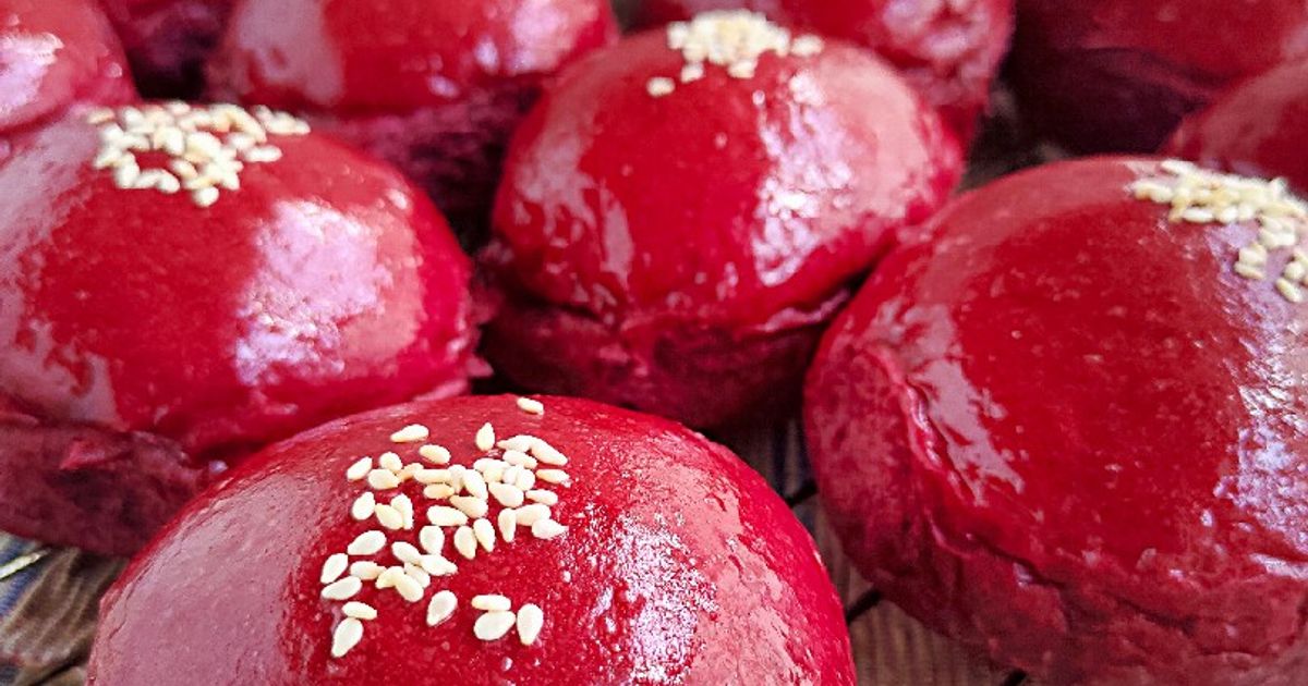 Resep Red Velvet Buns oleh Vita Jaurina - Cookpad