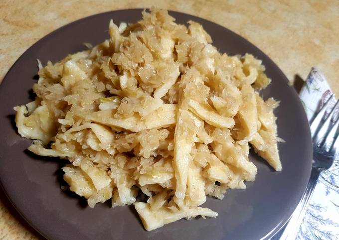 Káposztás tészta | Timcsi receptje - Cookpad receptek