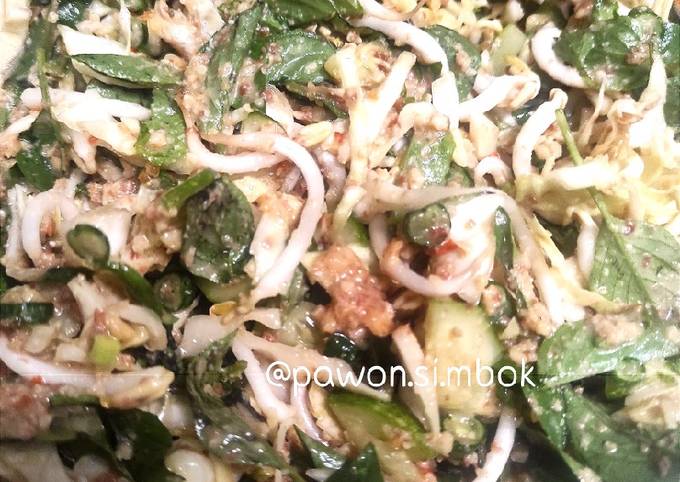 Resep Karedok sayur seger pawon si mbok🥬🥦 oleh Pawon si mbok - Cookpad