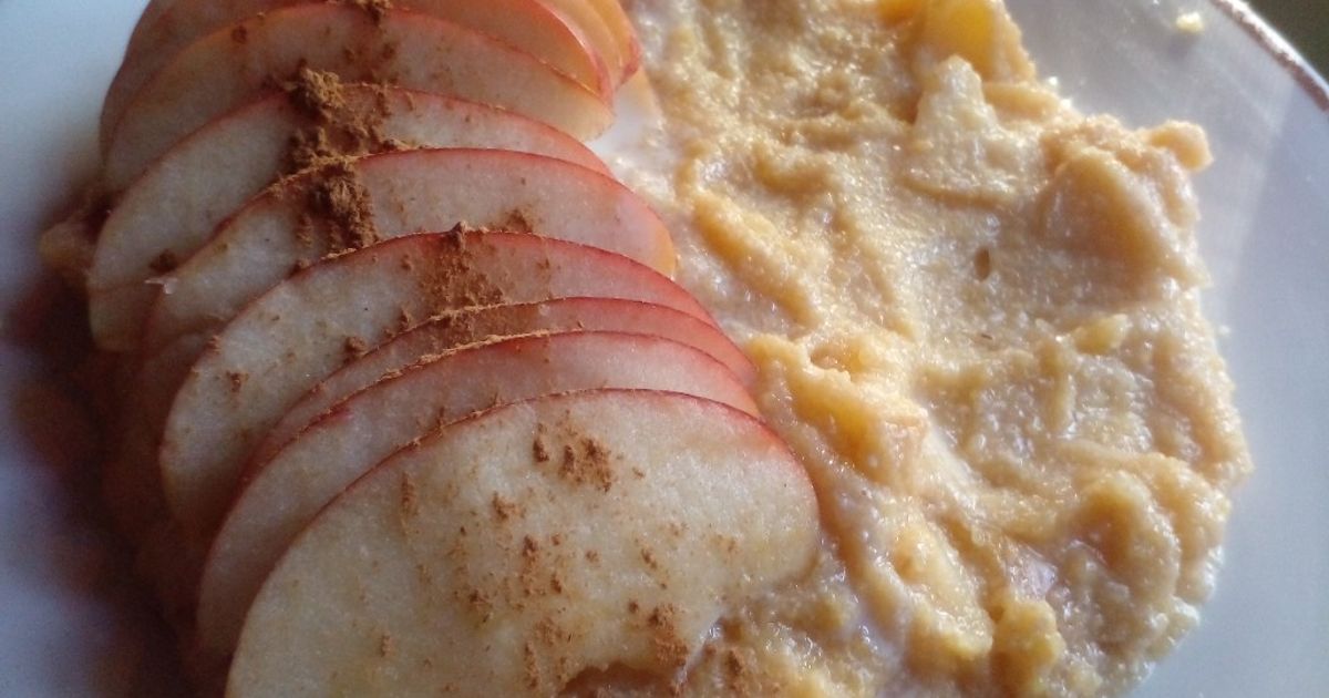 Polenta Dulce Sabor Manzana Canela Receta de _.yrdús._- Cookpad