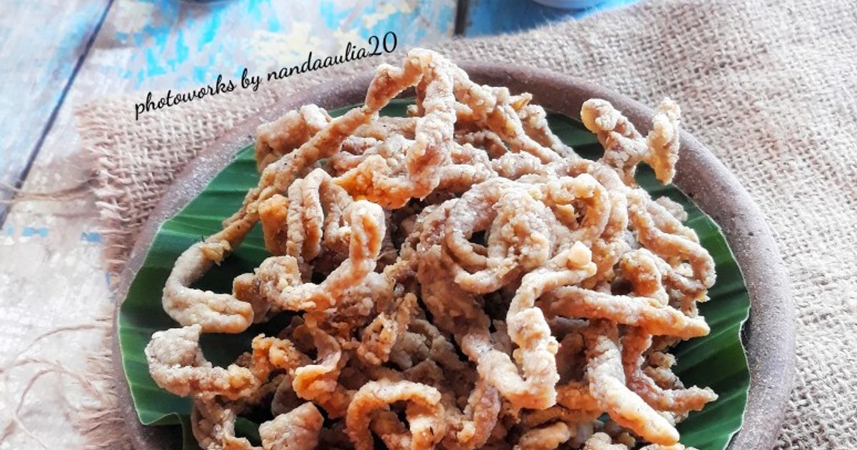 Resep Kripik Usus oleh nanda aulia - Cookpad