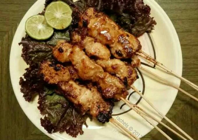 Resep Sate Ayam Manis oleh rachelesthers - Cookpad