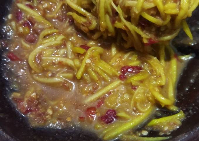 Resep Rujak Manis Mangga Serut Khas Madura oleh Dapur SiLvi - Cookpad