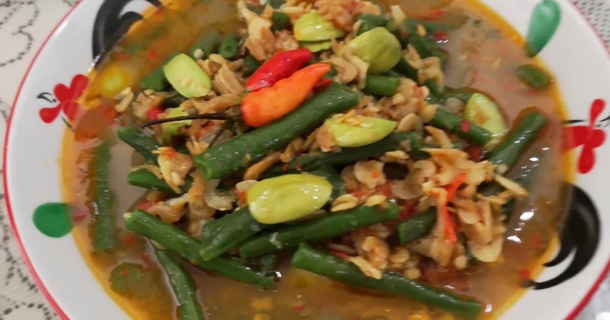 Resep Sayur kampung.. Kacang panjang, rebon, petai oleh Netty Triana ...