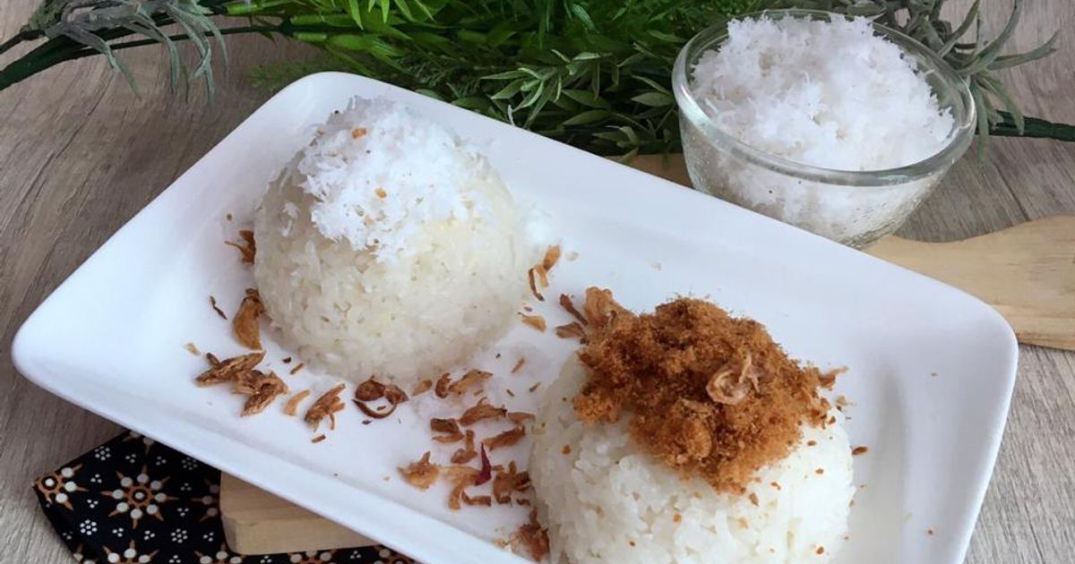 Resep Ketan Urap / Kepok Ketan oleh Isnawati - Cookpad
