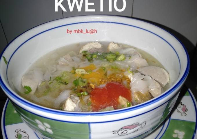 Resep Baso gepeng kwetio oleh Mbk_Lu'@h ( Banyuwangi ) - Cookpad