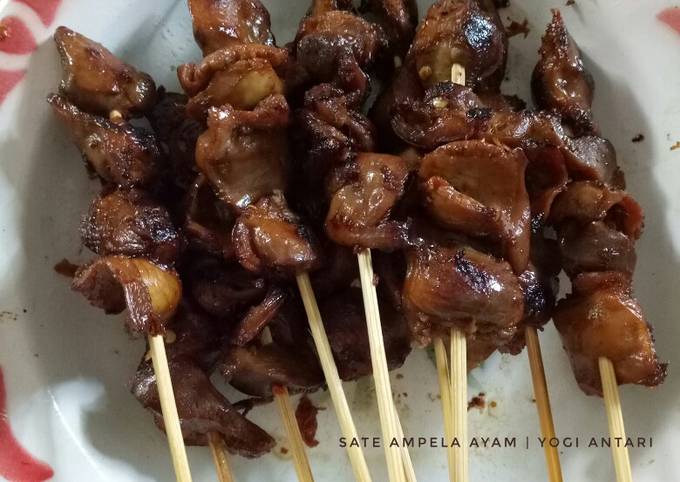 Resep Sate Ampela Ayam oleh Yogi Antari - Cookpad