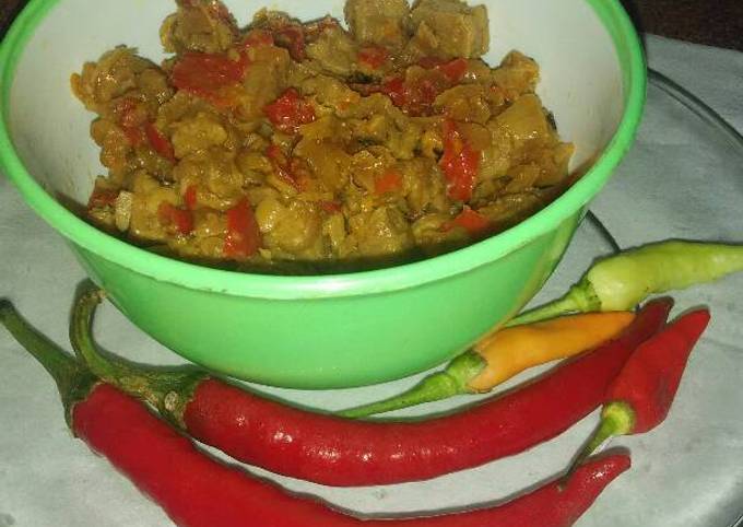 Resep Ponggol setan / sambel goreng tempe khas tegal oleh Ay Ay - Cookpad
