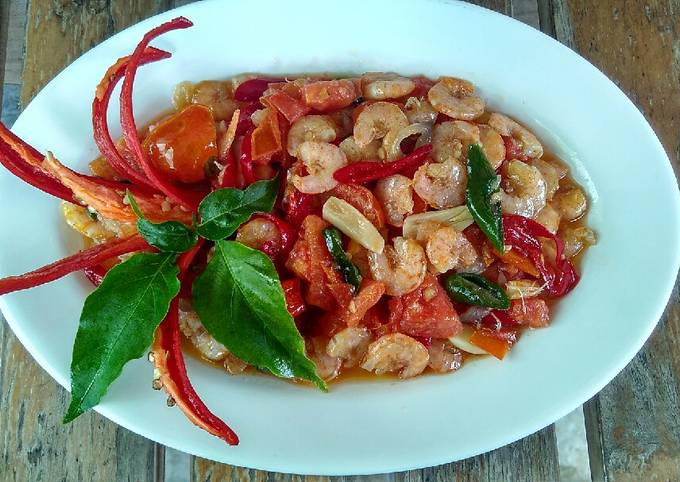 Resep Tumis udang enak dan simple oleh Tintin Purnama Sari - Cookpad
