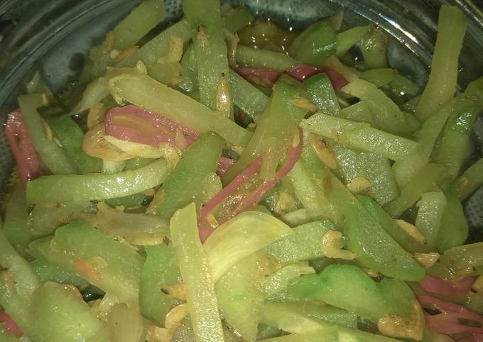 Resep Tumis labu bahan seadanya oleh yuyun nailufar - Cookpad