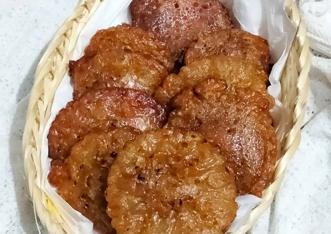 Resep Kue Cucur Gula Merah oleh Fey_Pawonmungil - Cookpad