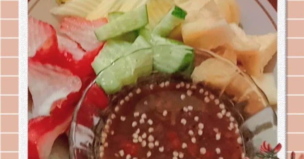 10 resep bumbu rujak gula bali enak dan sederhana ala rumahan - Cookpad