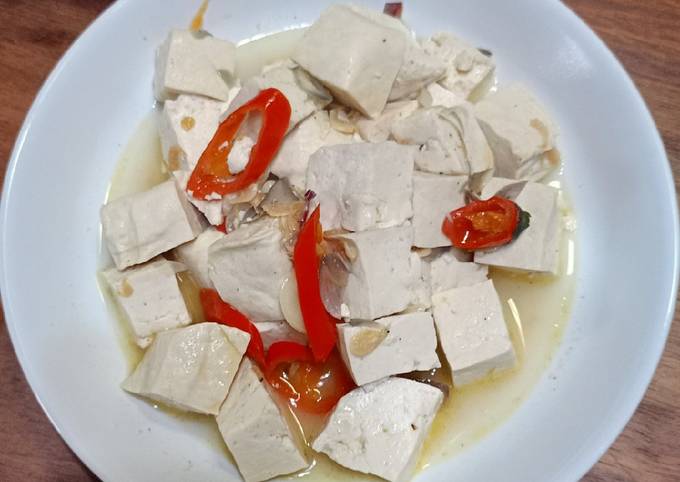 Resep Tahu tumis rebon oleh tommy wiriadi putra - Cookpad