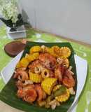 Resep seafood tumpah rumahan enak dan mudah - Cookpad