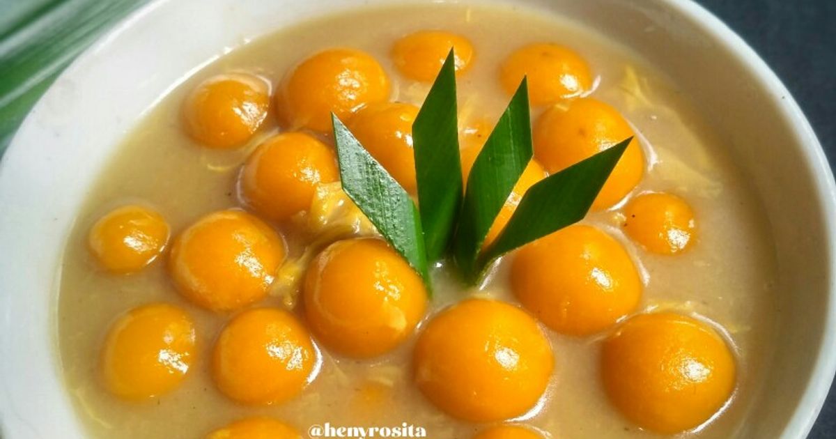 Resep Bubur Hintalu Karuang Labu Kuning oleh Heny Rosita - Cookpad