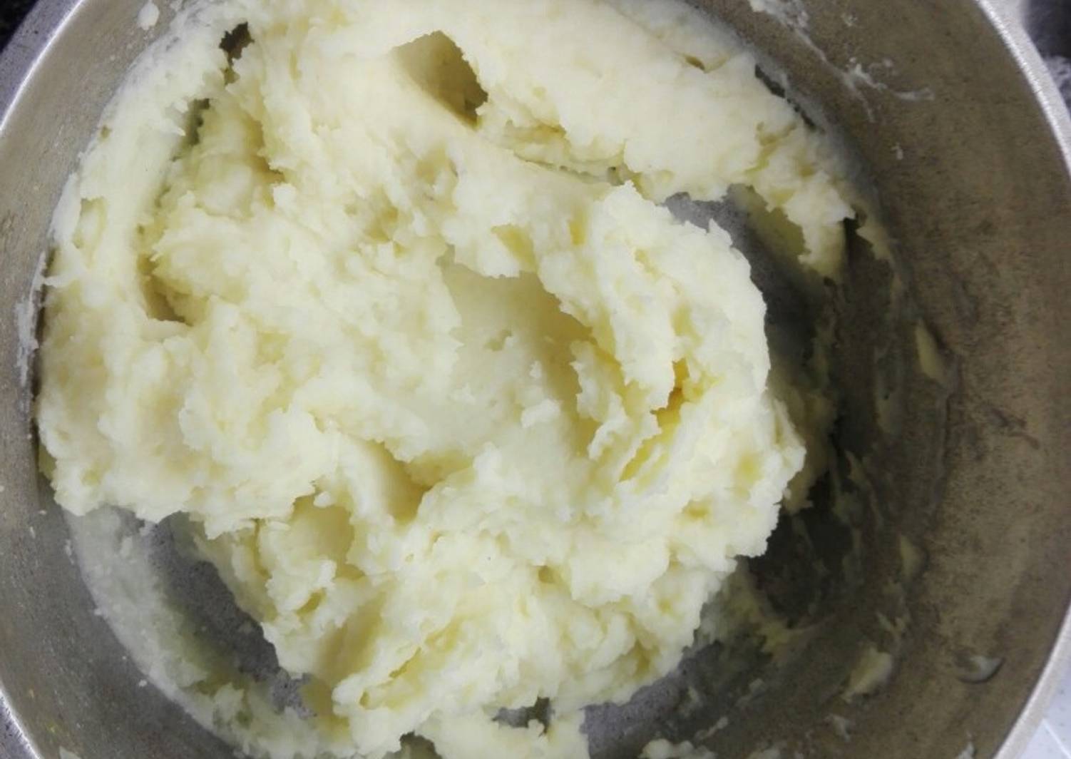 Puré de papa con Queso crema Receta de Juan S. Valiente- Cookpad