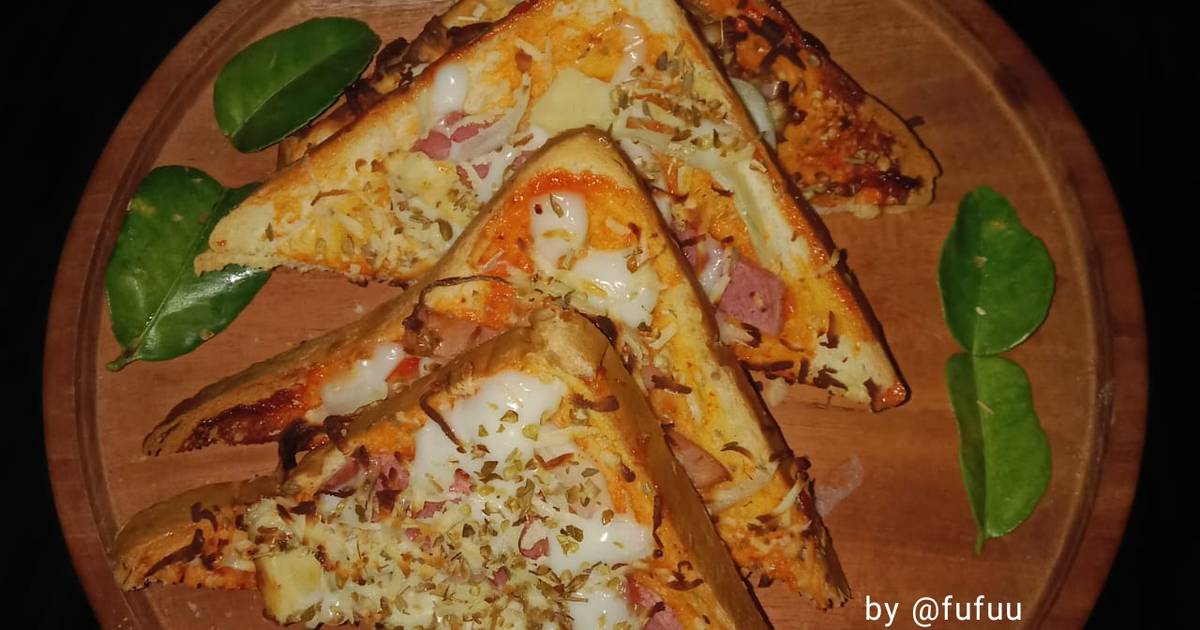 Resep 1) PIZZA ROTI oleh nur fuadati - Cookpad