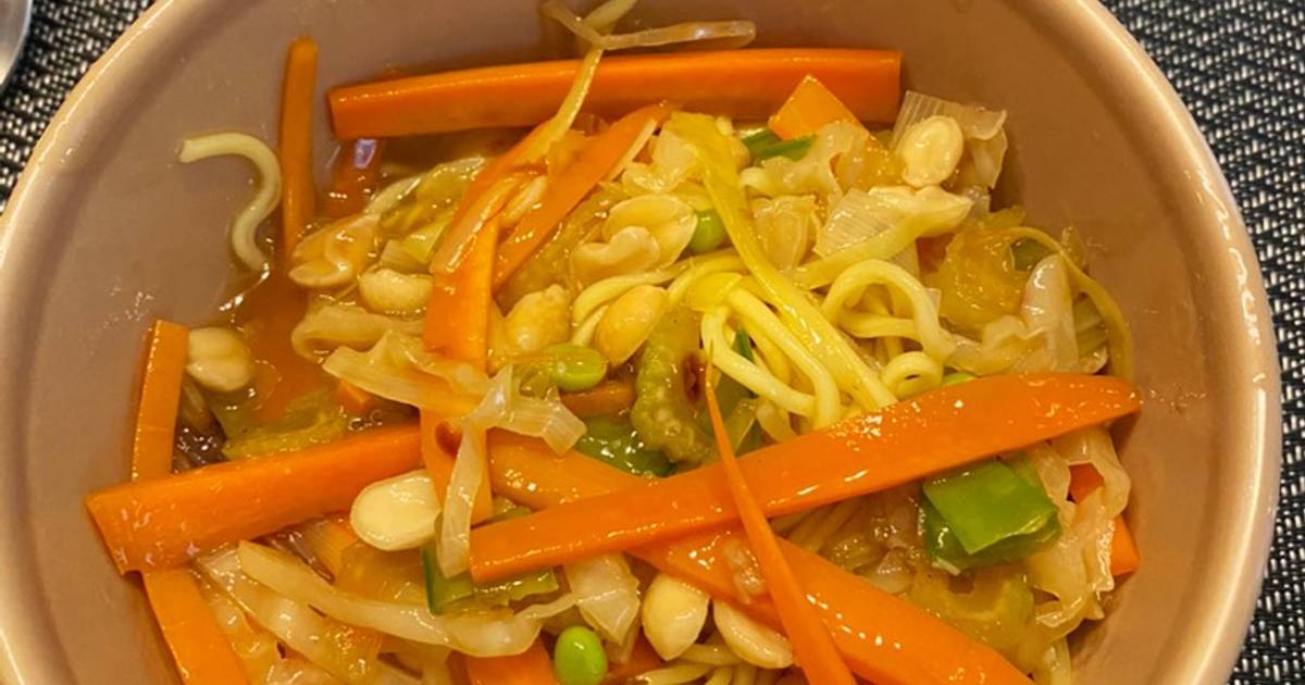 Verduritas sichuan fake Receta de Ana Laura Arias- Cookpad