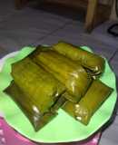 Resep lontong isi oncom rumahan enak dan mudah - Cookpad