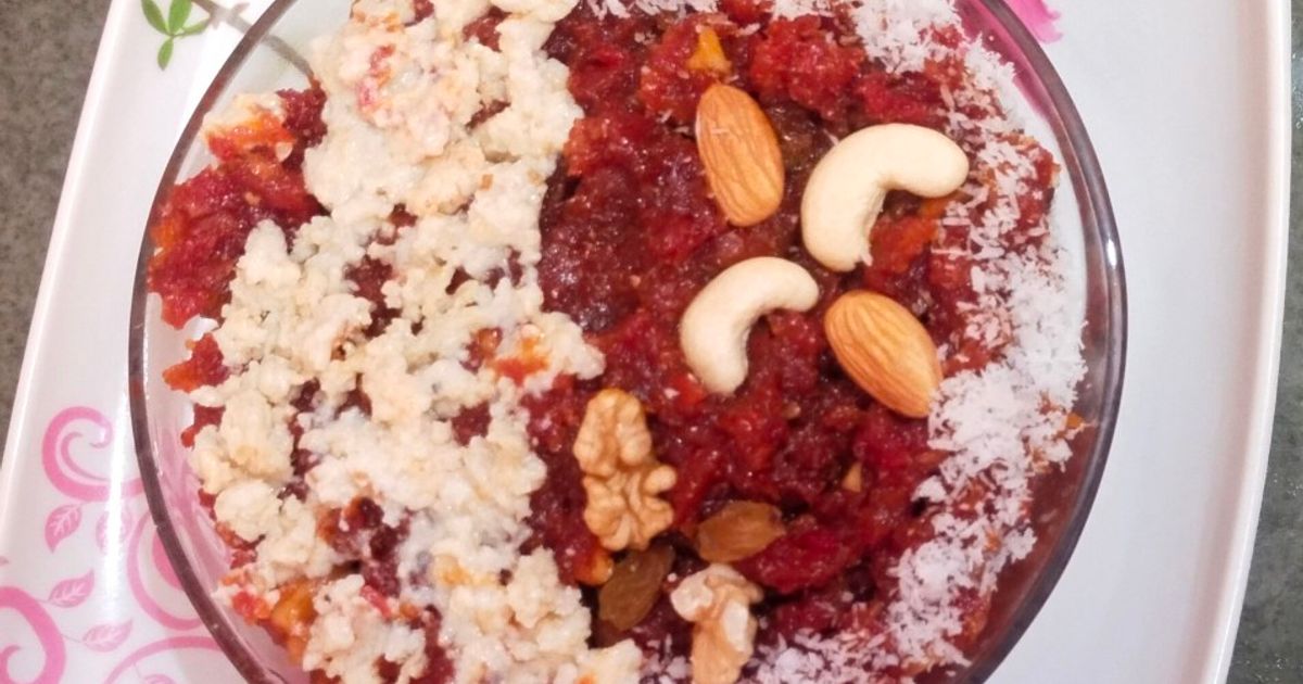 Carrot Halwa With Milk Powder Recipe By Minakshi Shariya