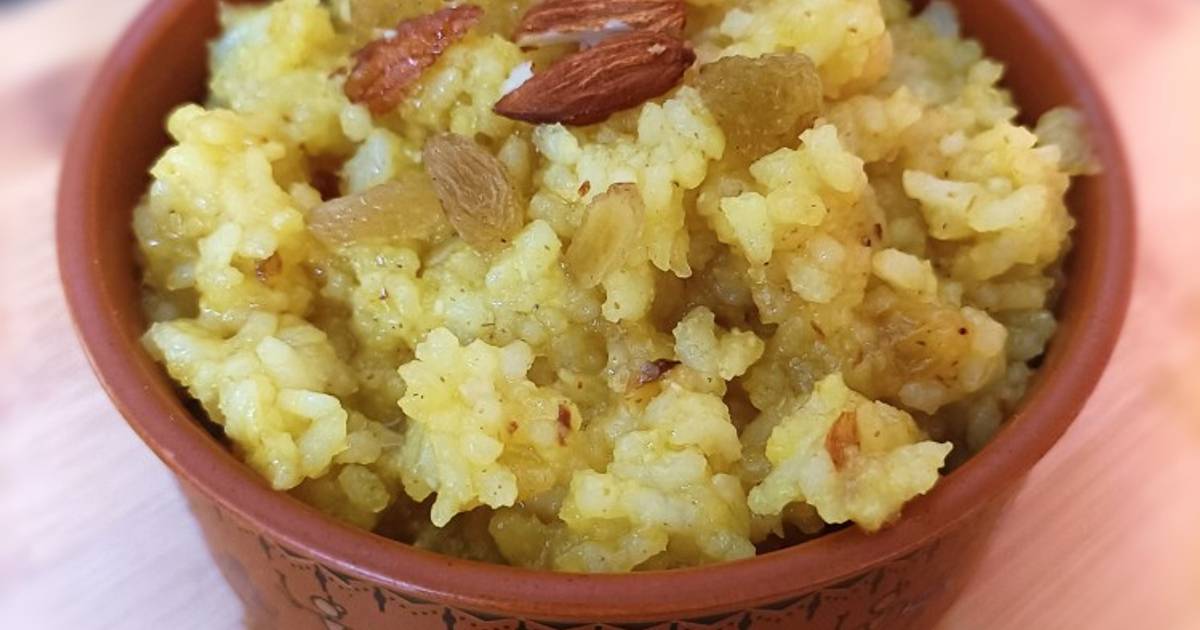 Jaggery sweet rice Recipe by Nisha's Cookpad & More - Cookpad