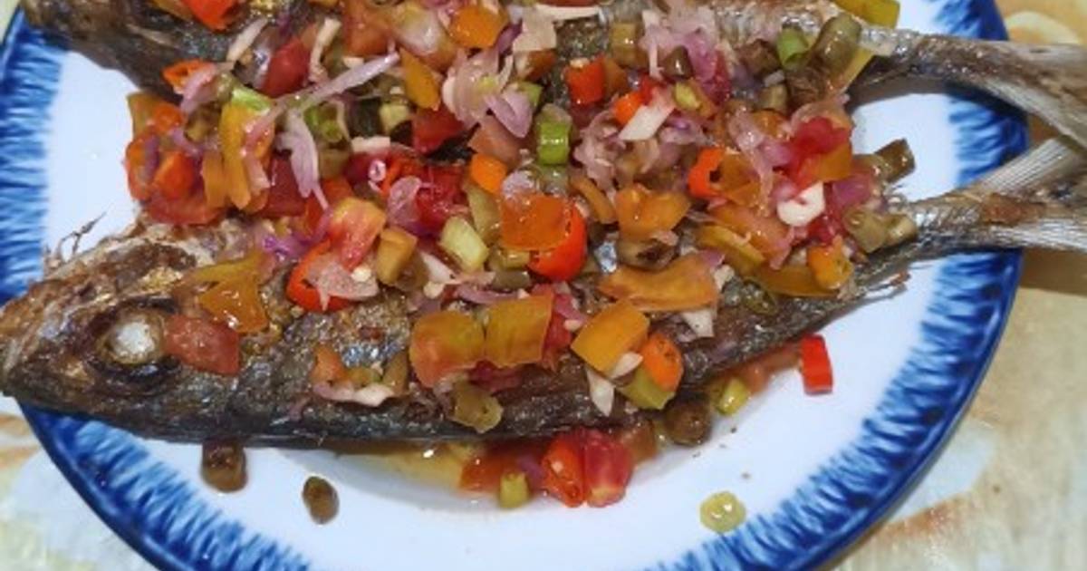 Resep Ikan Kembung Sambal Dabu Dabu Oleh Karins Mom Cookpad