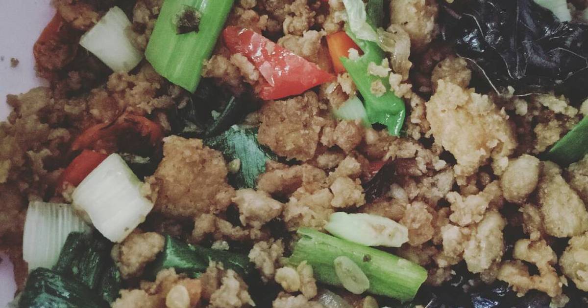 Resep Oseng oncom tanpa apek oleh Efrida Yanty Nst - Cookpad