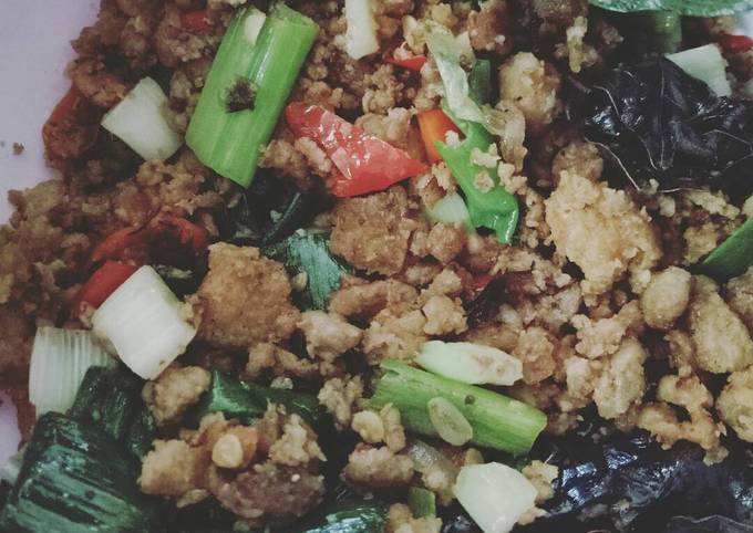 Resep Oseng oncom tanpa apek oleh Efrida Yanty Nst - Cookpad