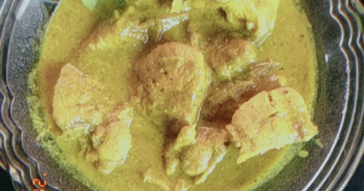Ruby Dey দ্বারা চিকেন ইন গ্রীন মশালা (Chicken In Green Masala Recipe In ...