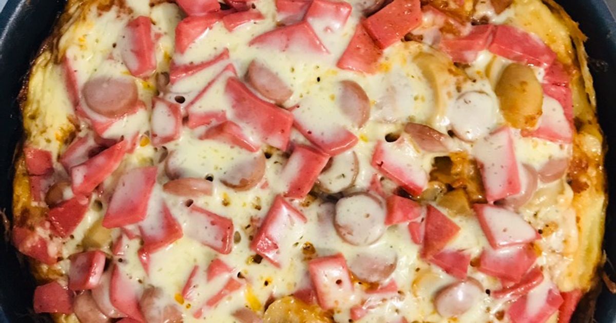 Resep Pizza Teflon Anti Gagal oleh Irma Amelinda - Cookpad