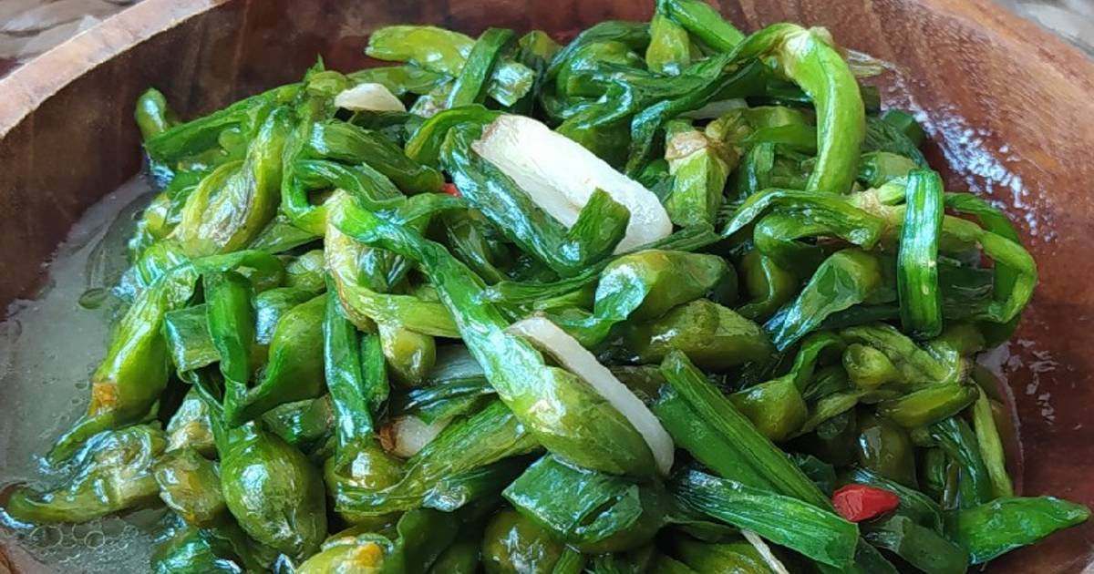 Resep Tumis Kembang Genjer oleh dapur ade - Cookpad