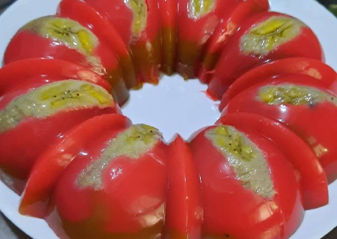 Resep Puding Hunkwe Pisang oleh Idha Midayanthi - Cookpad