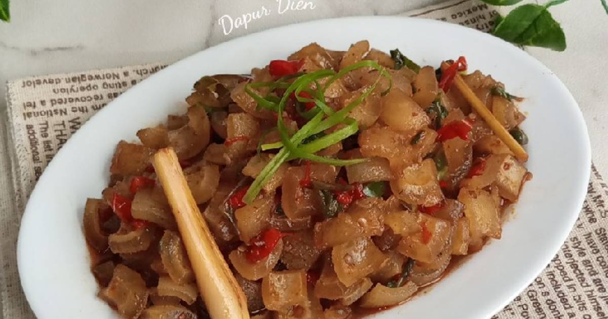 Resep Kikil Pedas Bumbu Serai oleh Dapur Dien - Cookpad
