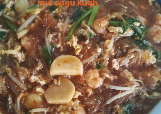 Resep Mie sagu kuah oleh Dwi Astuti - Cookpad