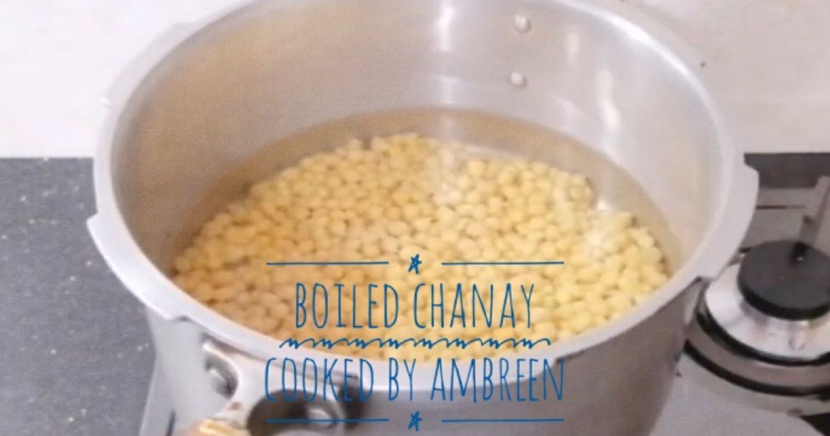 Boiled Chanay For Ramadan Recipe Recipe by Ambreen Mehmood - Cookpad