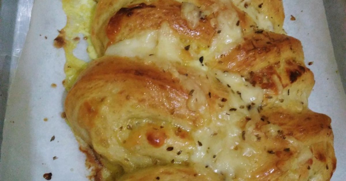 Resep Garlic Cheese Pullapart oleh Veetan - Cookpad