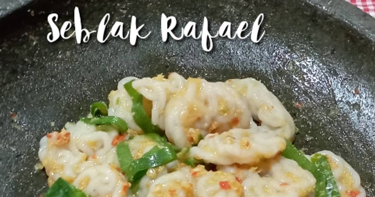 Resep #920 Seblak Cobek ala Rafael oleh Ratih Anita Dewi - Cookpad