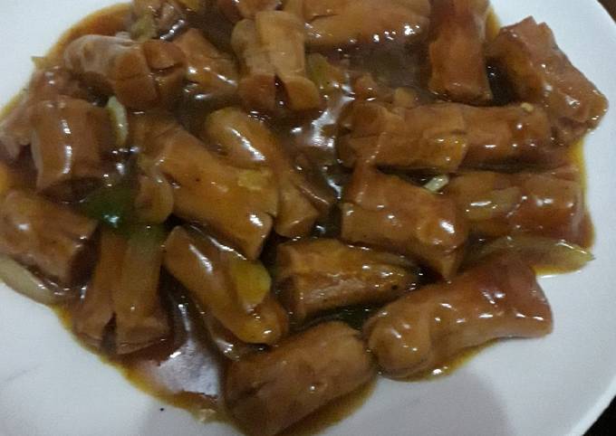 Resep Sosis saus barbeque oleh Natasya Alodia Norine - Cookpad