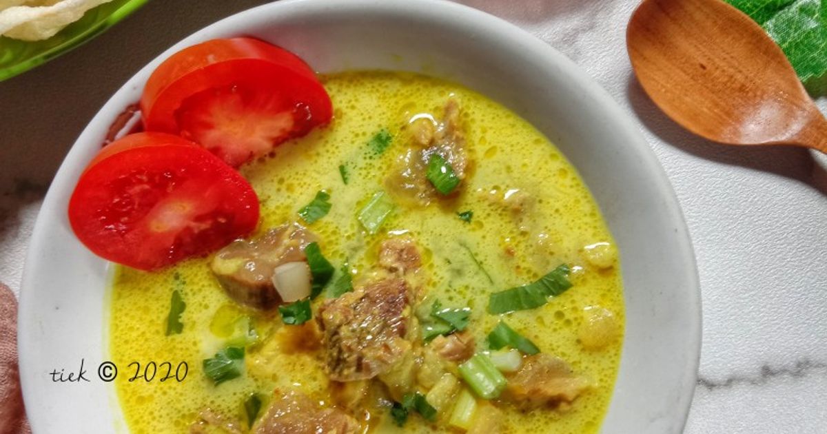 Resep Soto Kuning Khas Bogor oleh Titiek Purnomo - Cookpad