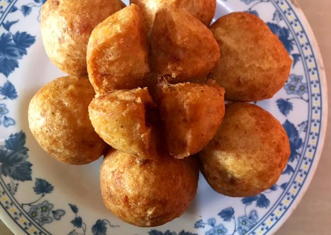 Resep Bakso goreng awet Crispy oleh Lintang Agus Riana n - Cookpad