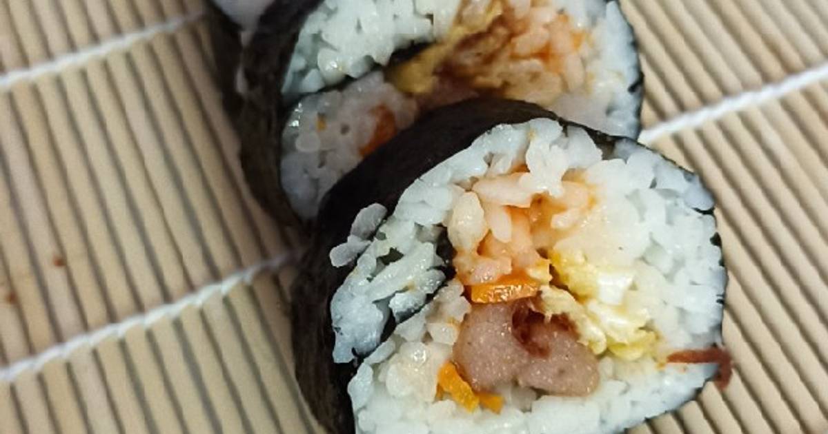 Resep Kimbab homemade oleh Nagar Kitchen - Cookpad