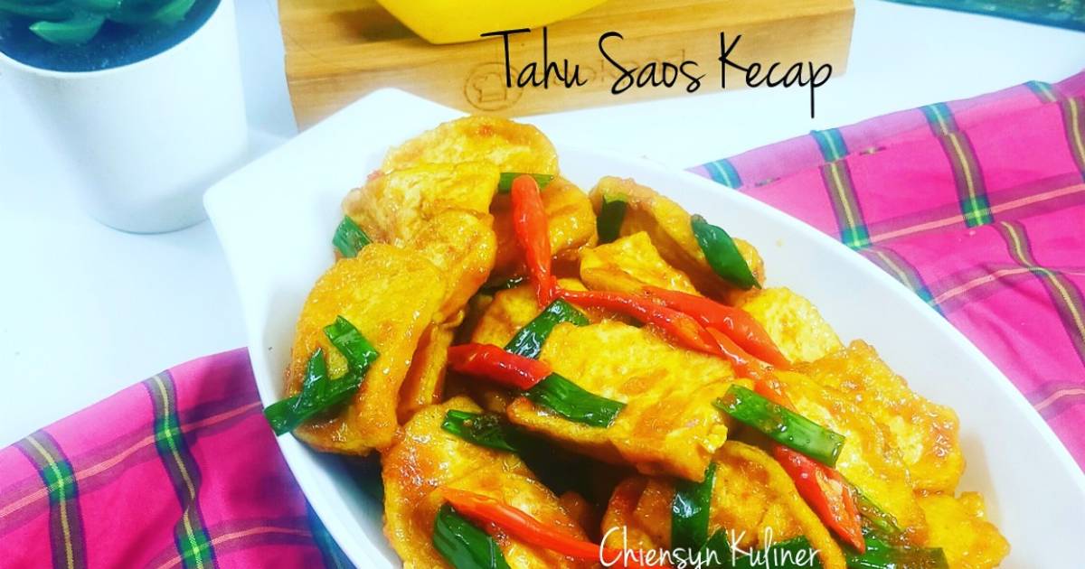 Resep Tahu Saos Kecap oleh Chiensyn Kuliner - Cookpad
