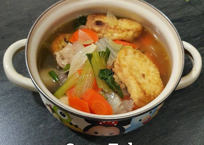Resep Sapo Tahu oleh Susi Gunawan - Cookpad