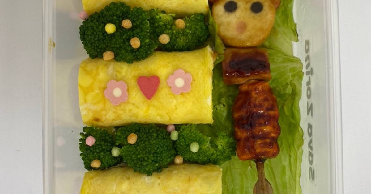 Resep Nasi gulung telur bekal anak sekolah oleh nesha - Cookpad