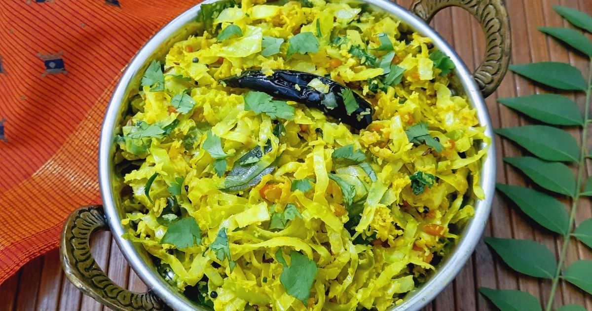 Karnataka Style Cabbage Palya Recipe by Madhu Bindra - Cookpad