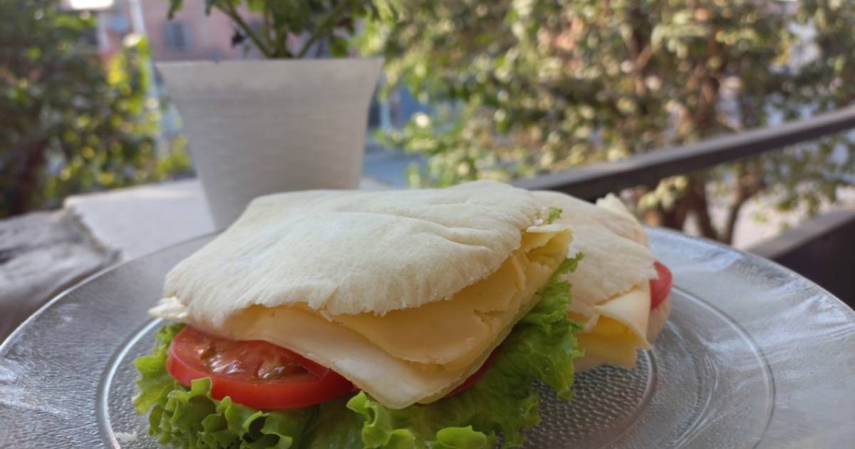 Pan árabe o pan pita Receta de Flor López- Cookpad