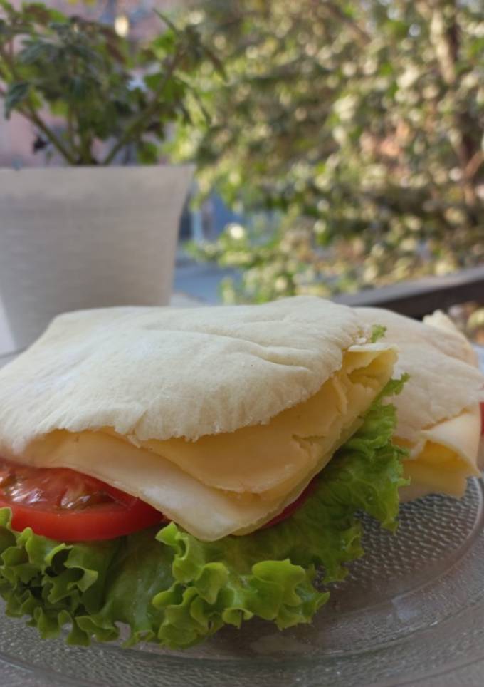 Pan árabe o pan pita Receta de Flor López- Cookpad